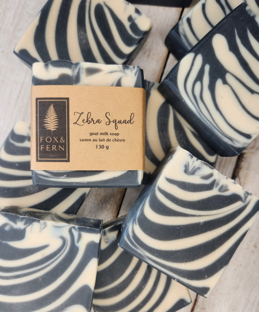 Zebra Squad – Fox and Fern Soaps